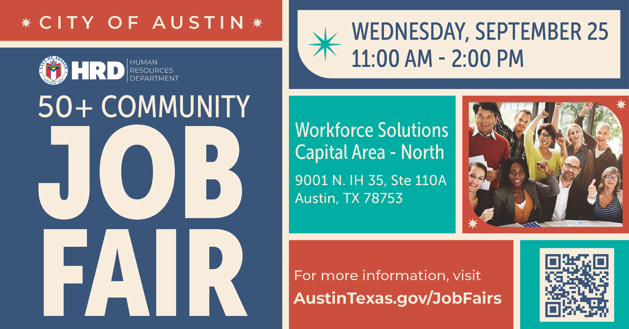 City of Austin 50+ Community Job Fair on September 25 | AustinTexas.gov